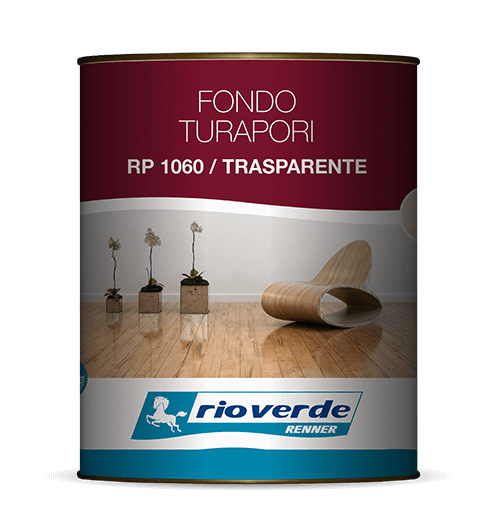 Fondo Turapori per Interno ad Acqua: Fondo Turapori ad acqua Trasparente RP1060 da 0,750 lt Rio ...